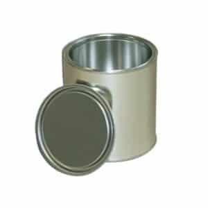 125ml Plain Lever Lids - Plain Internal | Birmingham Tin Box Co.